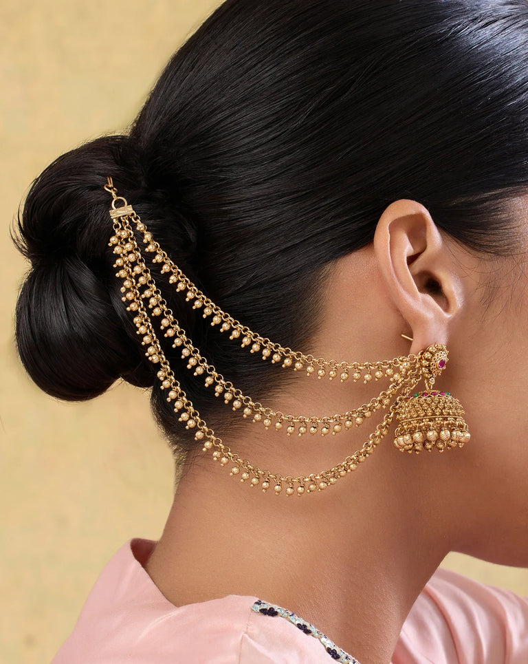 Classic Temple Ear Chain – indinoor