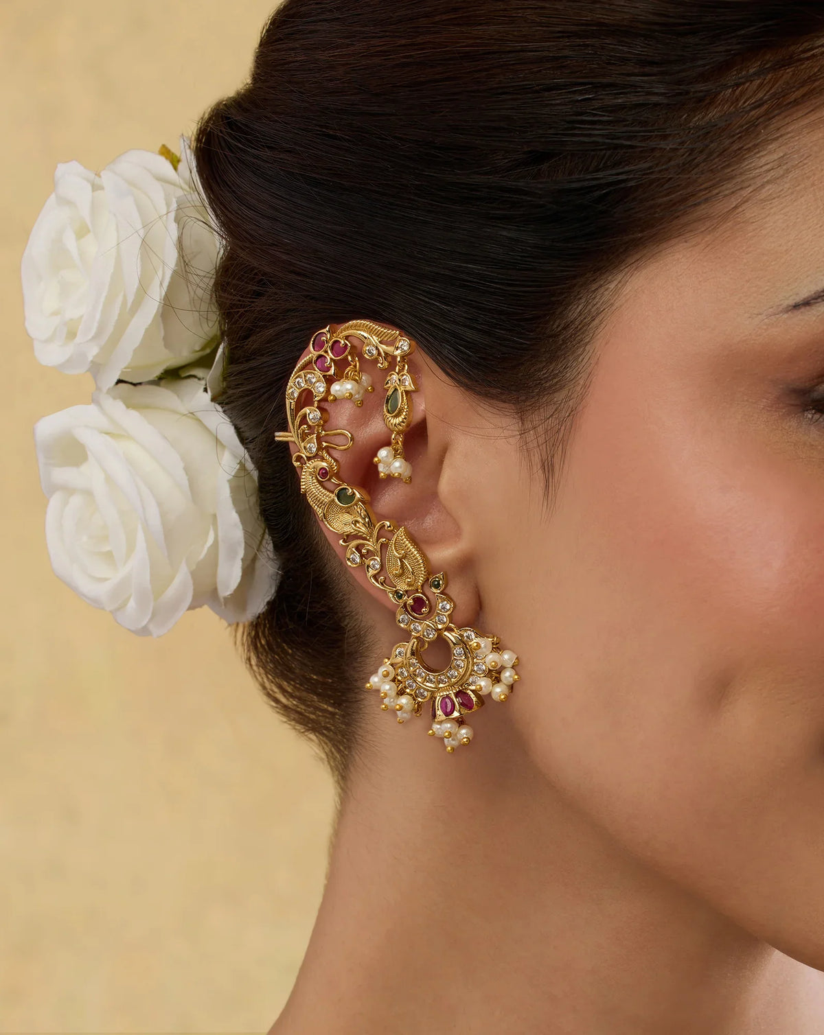 Araj Temple Ear Cuffs – indinoor