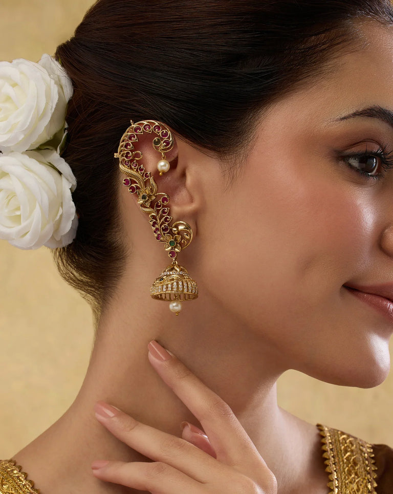 Reeha Temple Ear Cuffs – indinoor